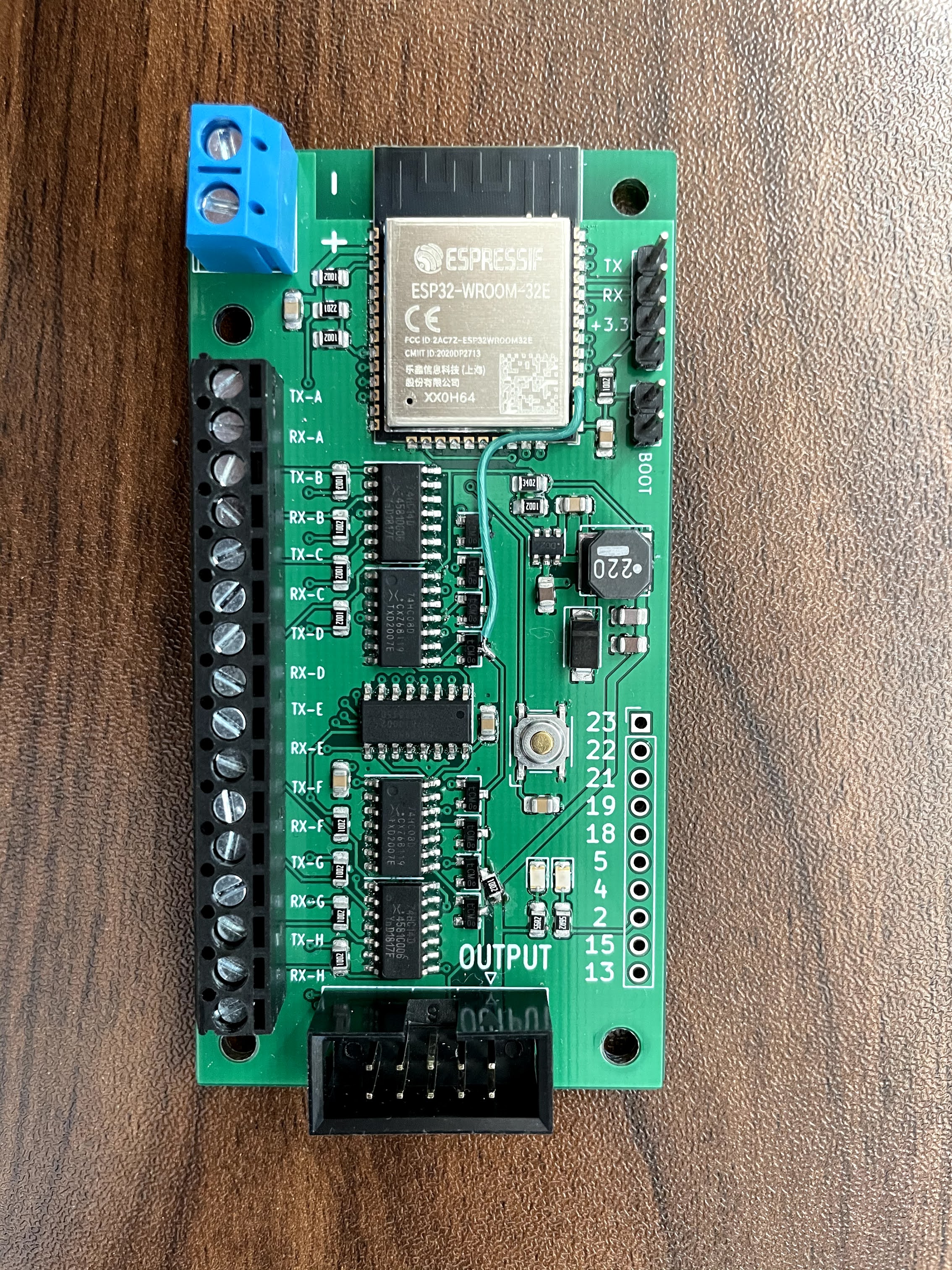 ESP32 Battery Logging Interface
